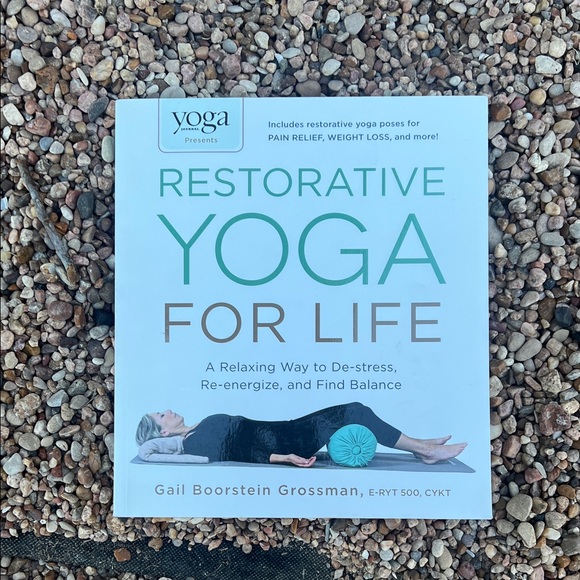 yoga journal | Accents | Restorative Yoga For Life Book | Poshmark